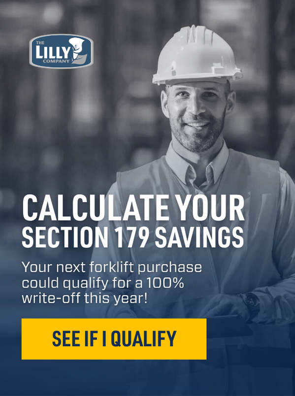 A Section 179 Deduction Could Save You Big on a New Forklift in 2025