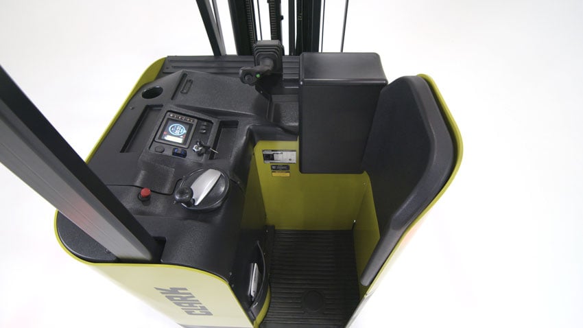 Redesigned Clark Stand-Up Forklift Redefines Comfort and Safety