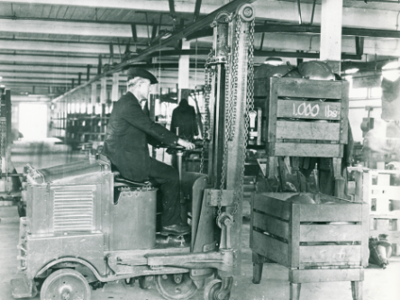 Forklift History: Who invented the first forklift?